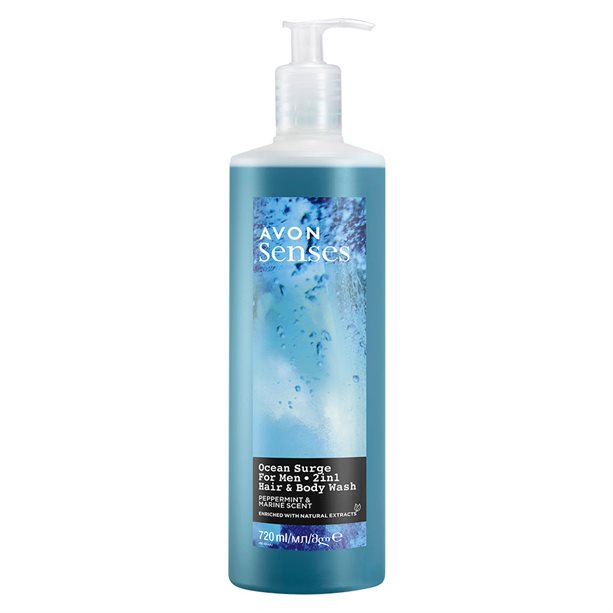 Senses Ocean Surge 2u1 kupka i šampon za njega 720ml