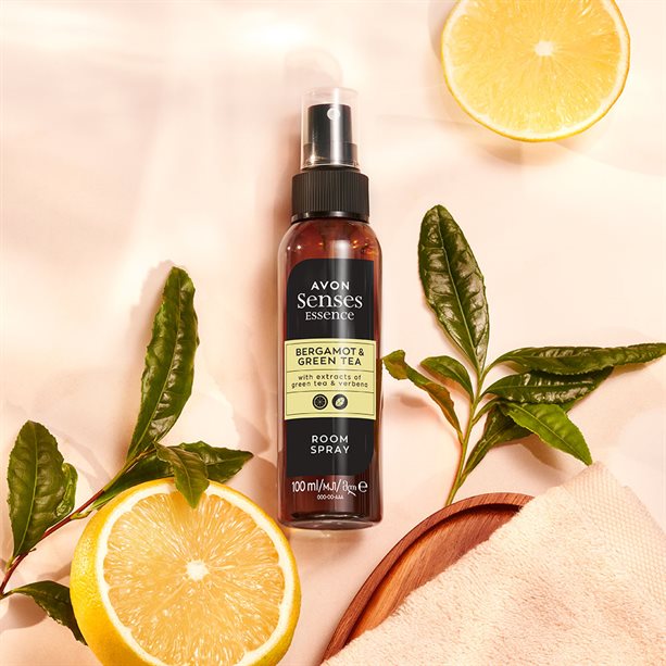 Senses Essence bergamot & zeleni čaj sprej za prostorije 100ml